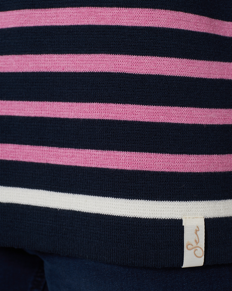 LOCKERER FEINSTRICK-PULLI - mehrfarbig/gemustert | Egü